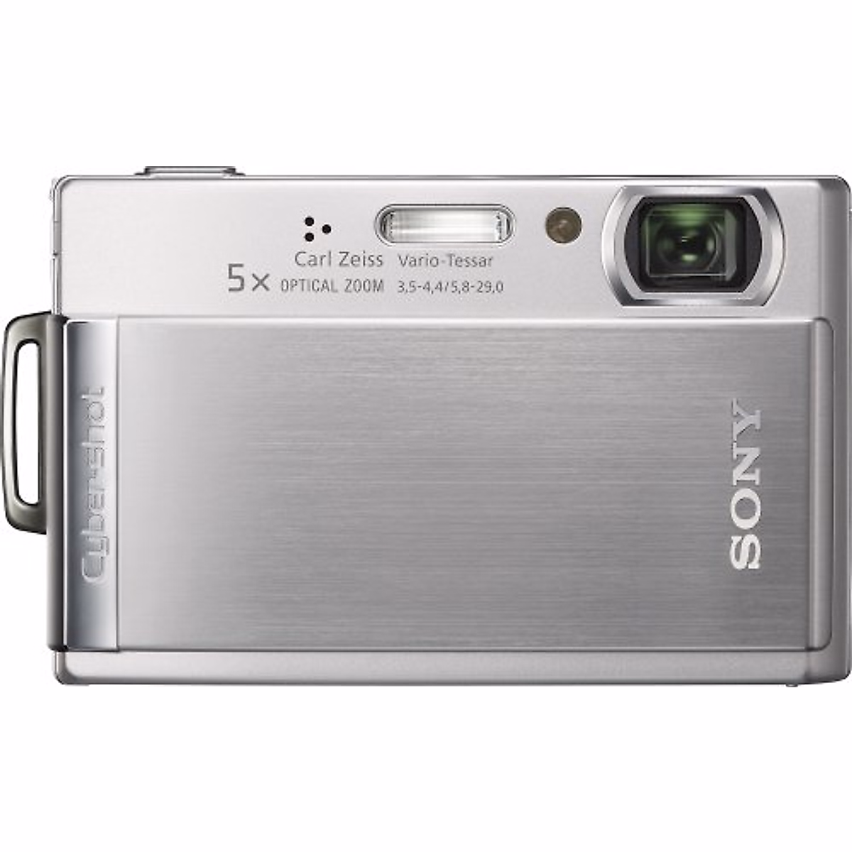 Sony Cybershot DSCT300 10.1MP Digital Camera with 5x Optical Zoom with Super Steady Shot (Silver)