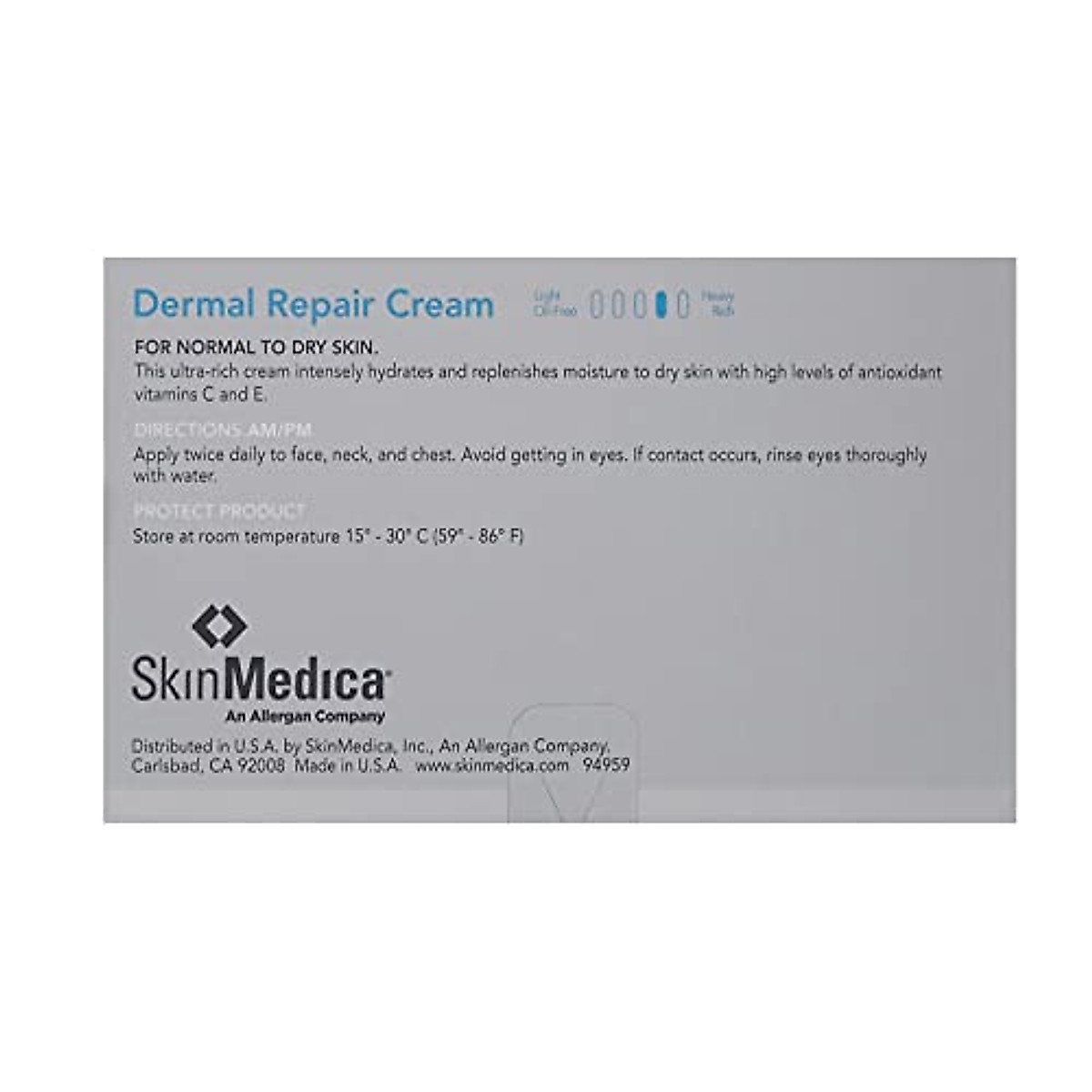 SkinMedica Dermal Repair Cream, 1.7 Oz
