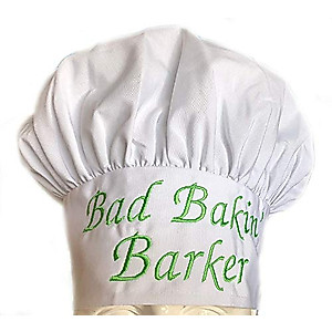 CHEFSKIN Baby Toddler Chef Hat Fully Adjustable Real Fabric Soft and Comfortable (White)