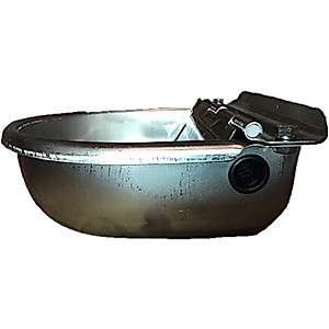 Automatic Farm Grade Stainless Stock Waterer Horse Cattle Goat Sheep Dog Water by RNL RabbitNippLes