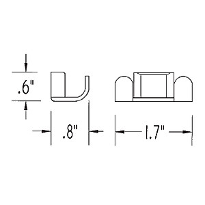 Ginger 599/PC Splashables, Polished Chrome, Razor Hook Attachment