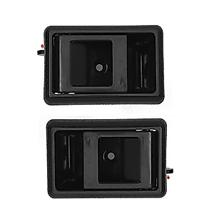 Inside Interior Door Handle Front & Rear Left Right Handle for Toyota 4Runner Corolla Tacoma Tercel Pickup 1987-2000,Geo Prizm 1992-1998,Black