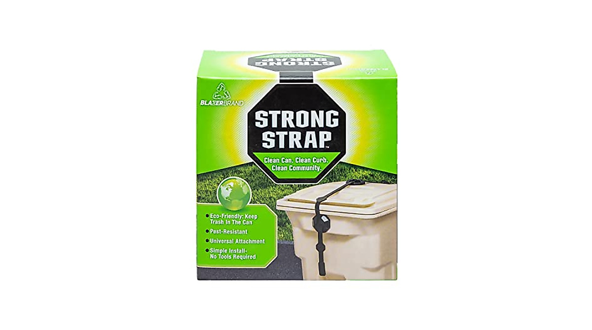 Blazer Brand Strong Strap Latch - Secure Your Trash Can