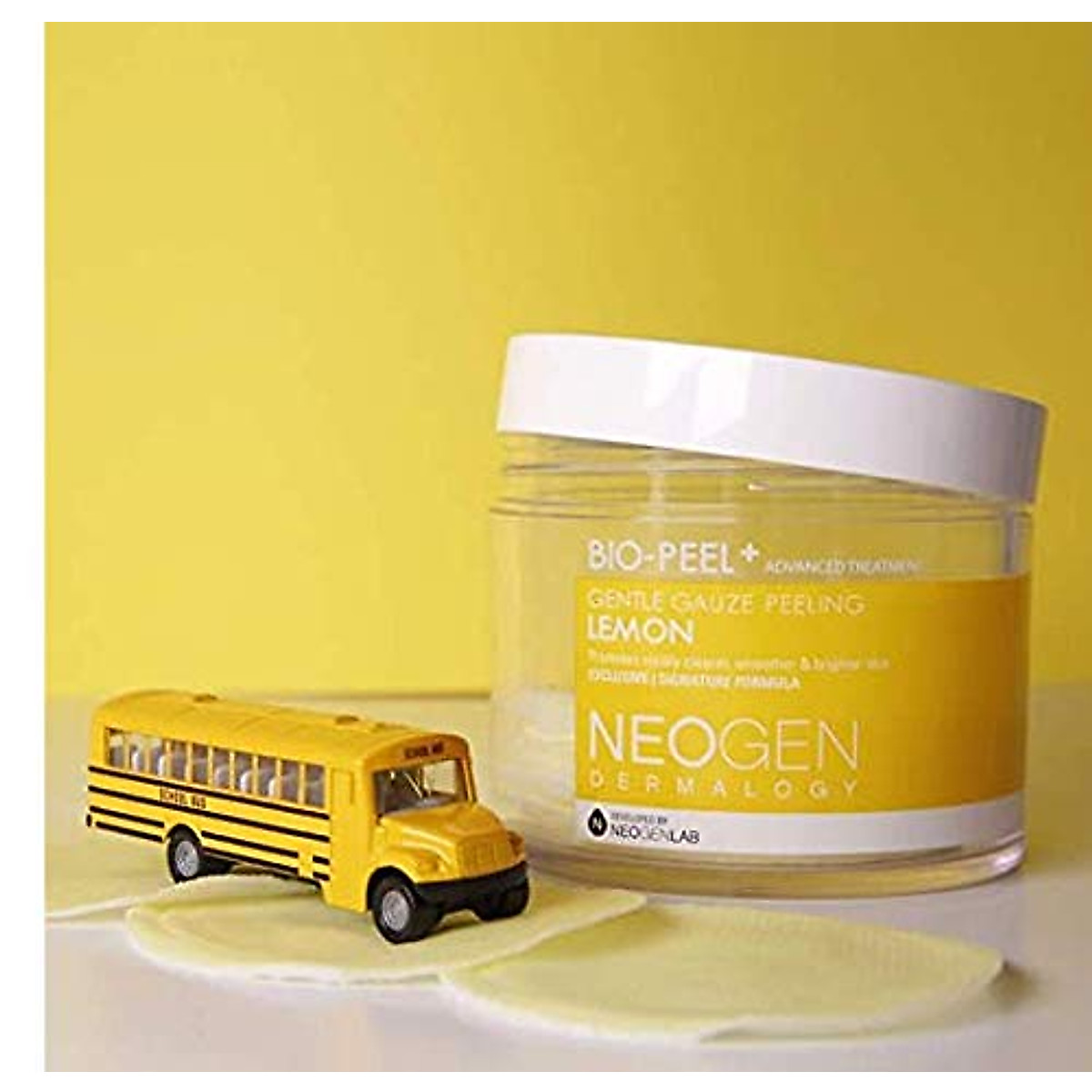 DERMALOGY by NEOGENLAB Bio-Peel Gauze Peeling Pads, Lemon, 30 Count