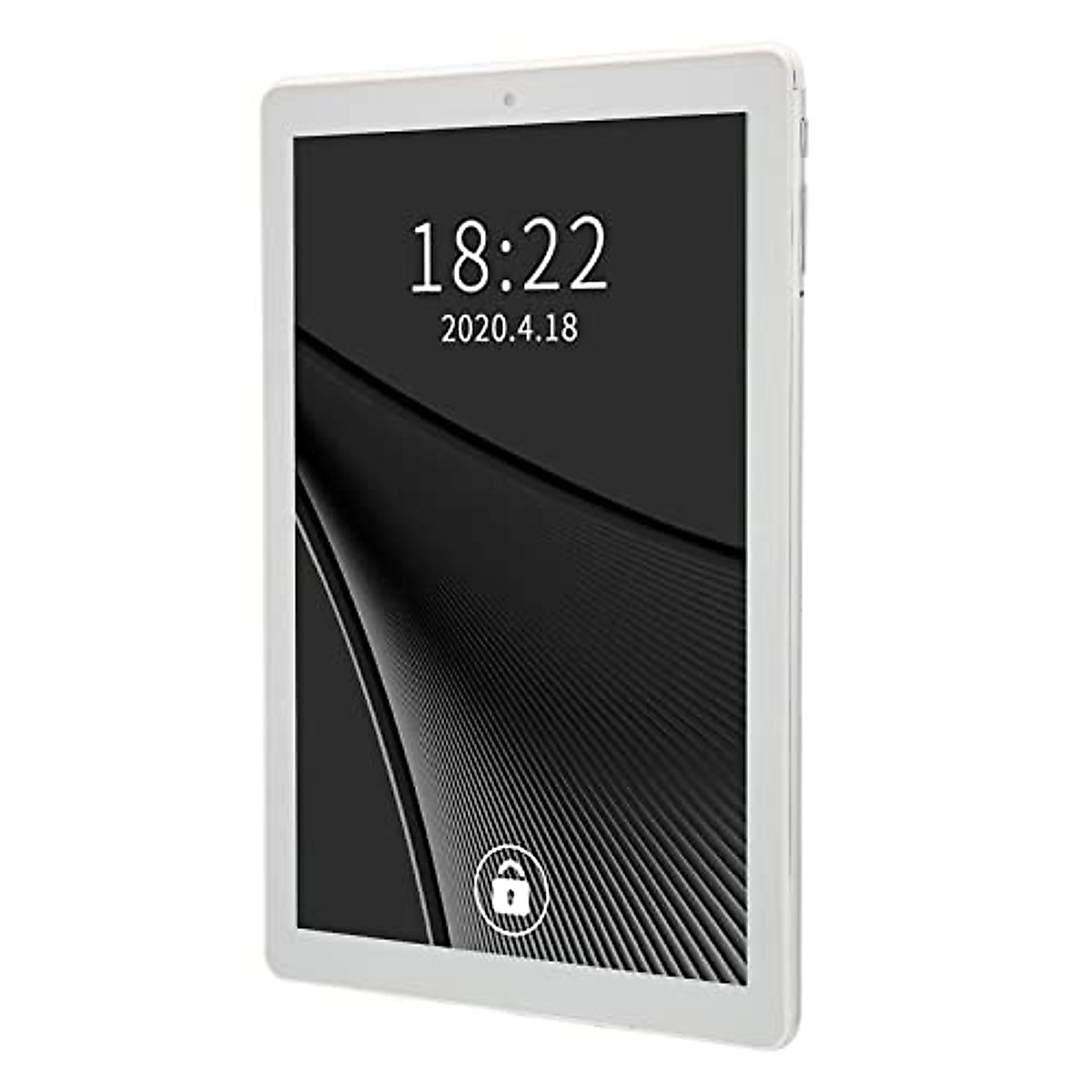 Tablet PC 3GB RAM 64GB ROM Silver 10 Inch Tablet for 11 Dual Card Dual Standby for Men School Casual (US Plug)