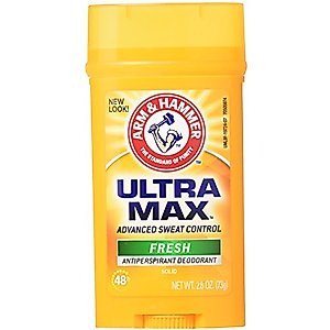 Arm & Hammer Ultra Max Fresh Scent Solid Antiperspirant Deodorant 2.6 oz (Pack of 6)