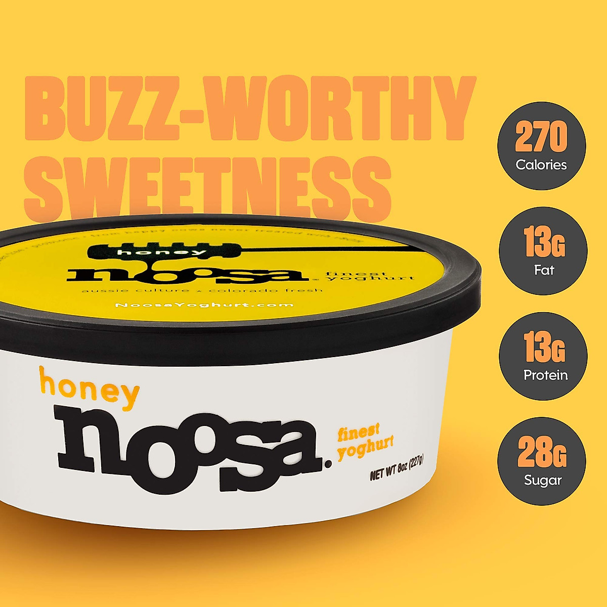 Noosa, Honey Yoghurt, 8 Ounce