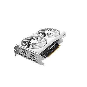 ZOTAC Gaming GeForce RTX 4060 8GB Twin Edge OC White Edition DLSS 3 8GB GDDR6 128-bit 17 Gbps PCIE 4.0 Compact Gaming Graphics Card, ZT-D40600Q-10M