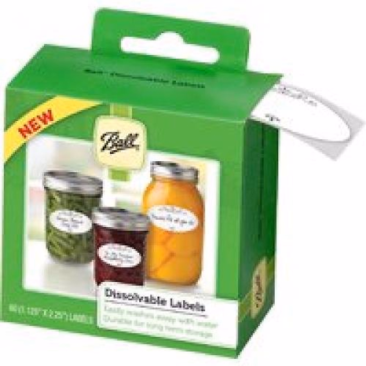 Ball Dissolvable Canning Labels, 60 Count (Pack of 2)