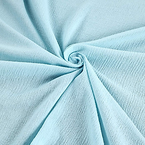Island Breeze Gauze Baby Blue, Fabric by the Yard