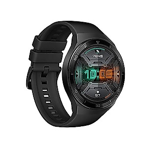 HUAWEI Watch GT 2e Bluetooth SmartWatch, Sport GPS 14 Days Working Fitness Tracker, Heart Rate Tracker, Blood Oxygen Monitor, Waterproof for Android and iOS, 46mm Graphite Black