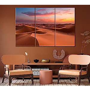 Sand Dunes in Liwa UAE Canvas Print 1 Panel / 36x24 inches