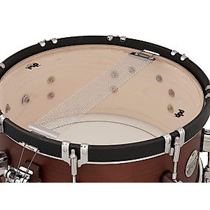 Pacific Drums & Percussion Add-Ons PDP Concept Classic, 6.5x14, Ox Blood/Ebony Hoops Snare Drum (PDCC6514SSOE)