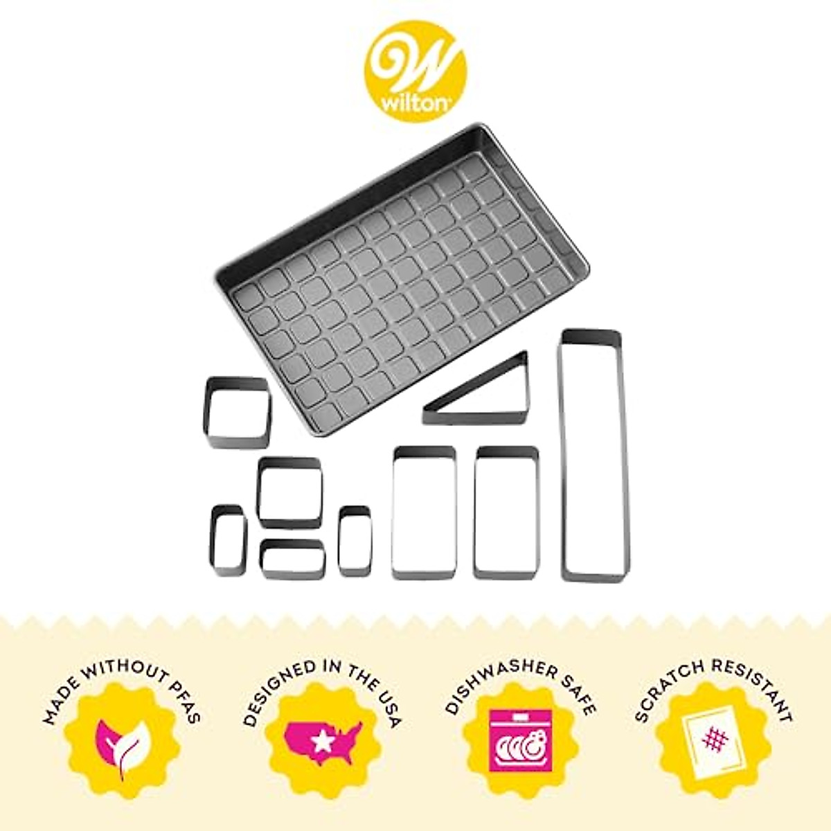 Wilton Performance Pans Aluminum Round Cake Pan, 6 x 2 in.