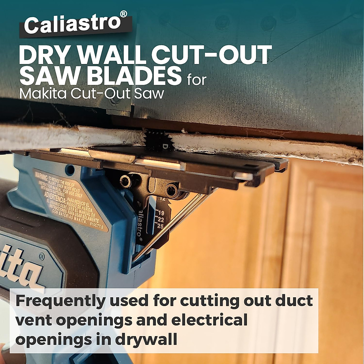 Drywall Cut-Out Saw Blades for Makita Cut-Out Saw - 5 Pack - Caliastro