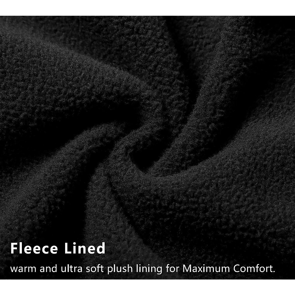 THE GYM PEOPLE Men's Fleece Pullover Hoodie Loose Fit Ultra Soft Hooded Sweatshirt With Pockets Black