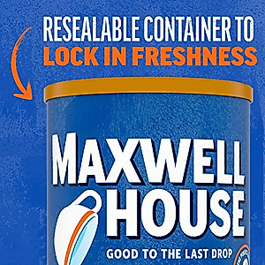 Maxwell House French Blend Ground Coffee, Bold Roast, 11 Ounce Canister