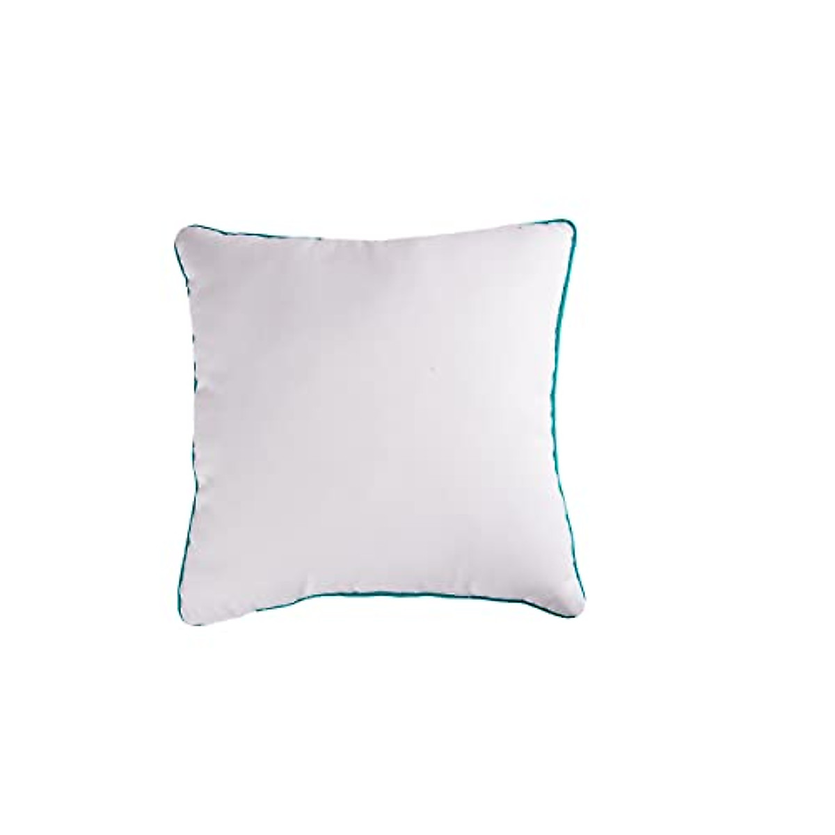 C&F Home Maris Embroidered Throw Pillow Blue Coral Coastal Beach Ocean Decor Decoration Throw and Accent Pillow for Bedding Sofa Or Couch 16" x 16" Blue