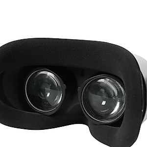 Myopia Glasses for Oculus Quest 2 Virtual Reality Games Headset Nearsighted Glasses VR Accessories Lens Cover Protector Frame (-5.0D)