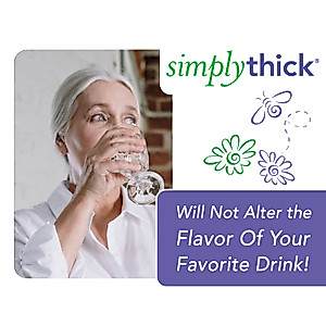 SimplyThick EasyMix | 92 Servings | Gel Thickener for those with Dysphagia & Swallowing Disorders | Won't Alter The Taste of Liquid | Easy to Prepare | 16.9 Fl Oz Bottle with Pump