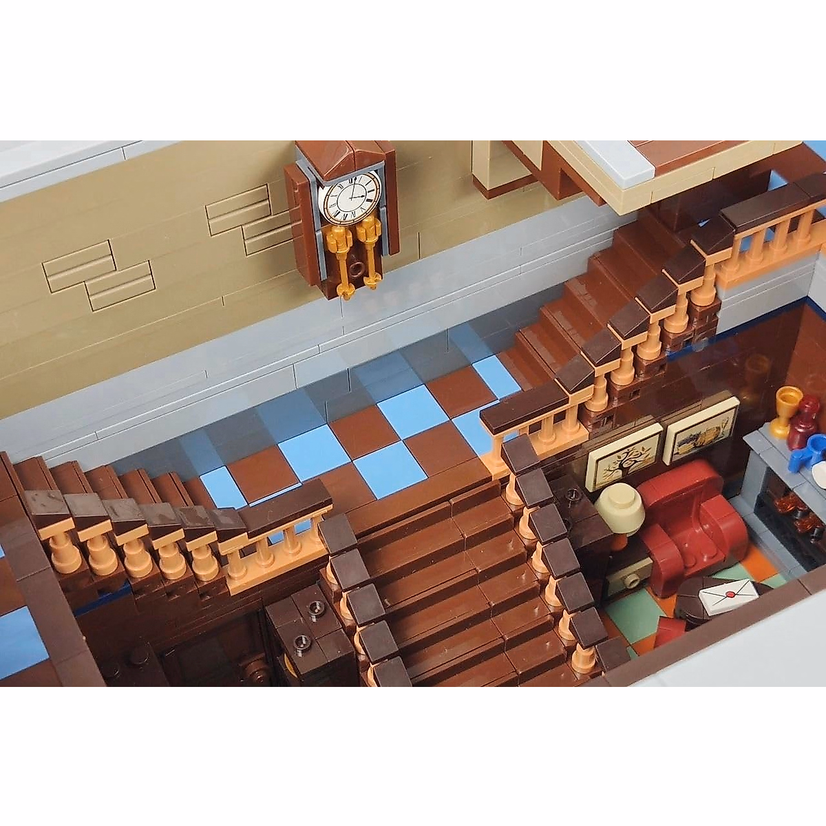 General Jim's New York Sanctorum Sanctum - Magic Library Santuary Modular City Bulding Blocks Set | Compatible with Lego City Sets and All Major Brands