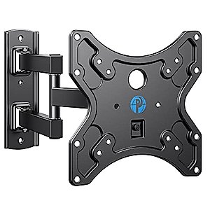 Full Motion TV Wall Mount Bracket Swivel Heavy Duty Articulating Arms Tilt for 13-42” LED LCD Flat Curved TV Screen Monitor TVs, VESA Up to 200x200mm, Weight Capacity Up to 77lbs