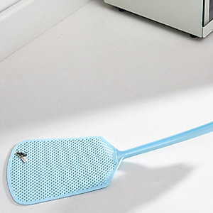 chrox Fly Swatter Heavy Duty - Effective Long Hand Flyswatters |Multi-Functional plastiic Fly Swatters | Outdoor Fly Swatter for Home, Indoor, Outdoor and Classroom, Refer to description