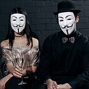 VANVENE Anonymous Guy Mask White