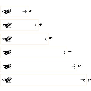 White Water Archery Laminated White Reaper Solid Colors 1 Arrow Wraps 15 Pc Choose Length Width (8, 1)