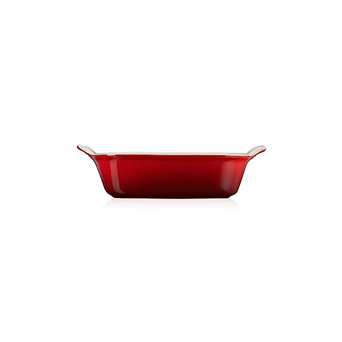Le Creuset Stoneware Heritage Square Dish, 3 qt. (9"), Cerise