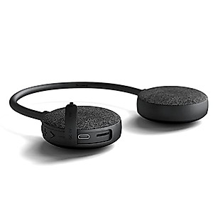 HICOPOWER Neckband Bluetooth Speaker,Bluetooth 5.0,IPX 4 Portable Wireless Wearable Over Neck Speakers,Hands-Free,True 3D Stereo Surround Sound,for Outdoor,Gaming,Cycling, Hiking (Black)