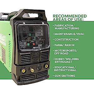 2022 Everlast PowerTIG 210EXT 210amp Ac Dc Tig Stick Advance Pulse Welder 110/220 Volt Inverter-based IGBT Technology