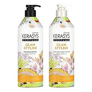 Kerasys Perfume Glam Stylish 20.3 fl oz / 600 ml (Shampoo + Conditioner Set)