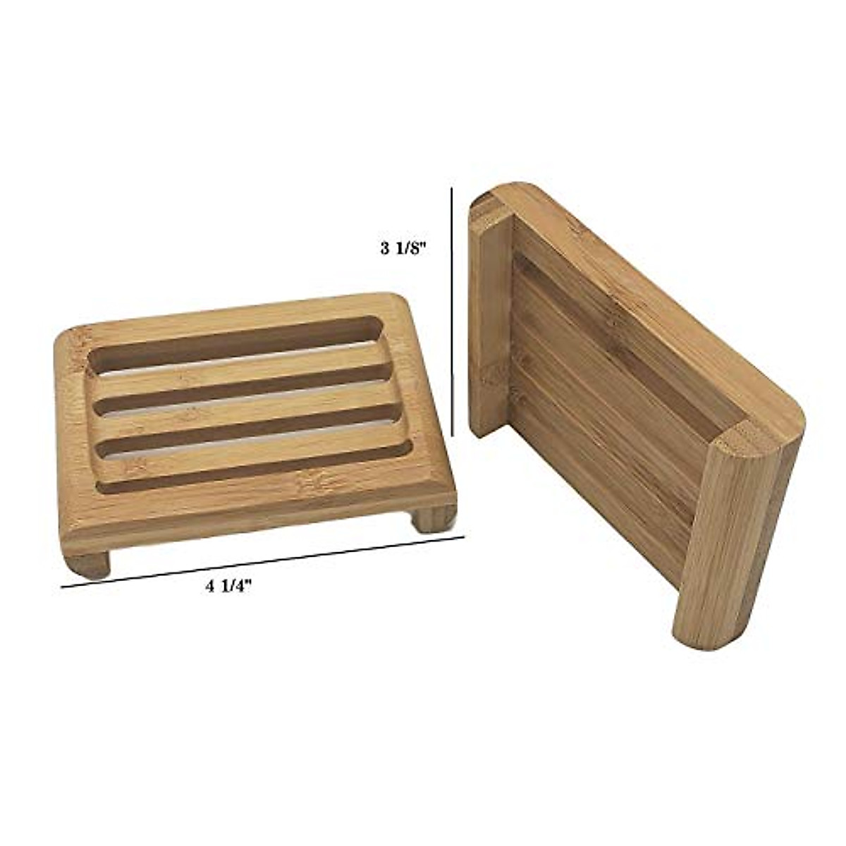 Pumice Stone Bath and Spa Set – Skin Care Set with Foot Scrubber, Multipurpose Sisal Soap Pouch and Bamboo Soap Tray – Exfoliating and Callus Remover – Natural Foot Stone