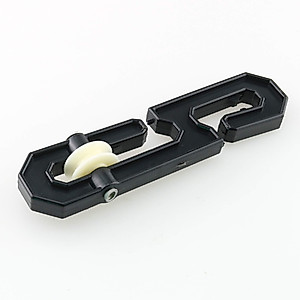 HJ Garden 2pcs Clothesline Tool Clothesline Separator Spreader Pulley S-Shaped Nylon Line Divider