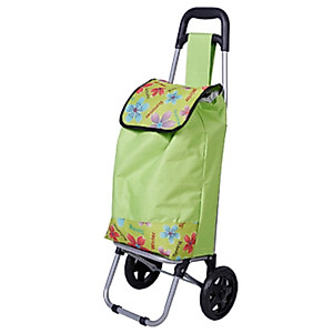 Suiwotin 2PCS Black Shopping Cart Wheels Replacement Rubber Foaming, 5.1'' Diameter