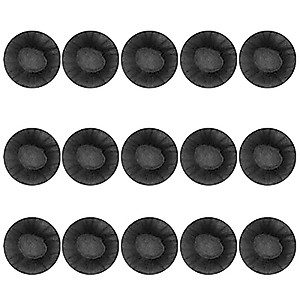 Healifty Headphone Ear Covers 100pairs Non- Earcup Most Stretchy Fit Headphone Fabric Earpad Cover Woven Disposable Headphones of Earpads on Sweatproof Sleeve Headphone Earpads