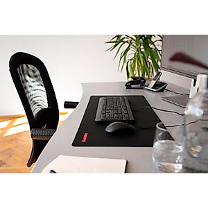 Cherry MP 2000 Premium Mousepad XXL. Waterproof for Home Office or Gaming. Large Anti-Slip Desk Mat. Easy Roll Up for Transport. 31x13 in