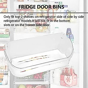 Xadnitu Upgraded 240356402 Refrigerator Door Bin Replacement for Frigidaire Refrigerator Door Shelf LFSS2612TF0 FGUS2642LF2 FGHS2631PF4A FGHS2655PF LGUS2642LF1 LFSS2612TE0 AP2549958 Door Bin (2 Pack)