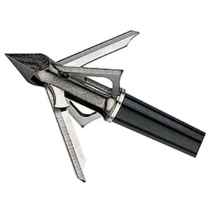 Muzzy Trocar HBX Hybrid 4 Blade Crossbow Broadhead, 100 Grain