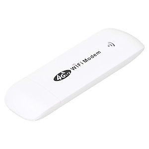 Modem Dongle, 4G LTE Modem, Modem Dongle with SIM Card Slot, TDD FDD Car Mini Router with LED Status Indicator, Up to 10 Associated Users 4G LTE Modem
