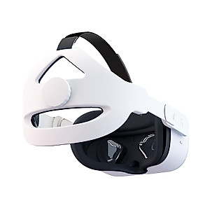 MOJOXR Adjustable Head Strap Compatible with Quest 2 VR Headset, Replacement Quest 2 Accessories for Elite Strap, Enhanced Support and Comfort in VR Gaming