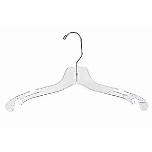 Only Hangers 14" Children's/Teens Plastic Top Hanger - Pack of 25