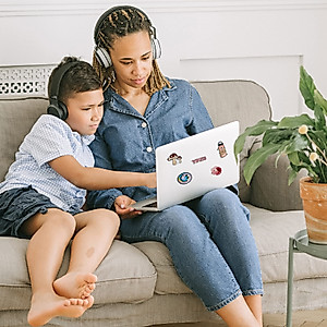 Tang Cai 100pcs Teens Kids Vsco Aesthetic Stickers, Cute Waterproof Vinyl Sticker for Hydroflask,Water Bottle,Car,Guitar,Skateboard