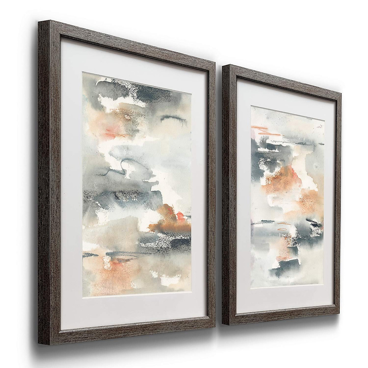 Renditions Gallery AZ-2PAb-TO-PF044-136374FN-136375FN Wall Art, 16x20, Beige Lily Padmpressions