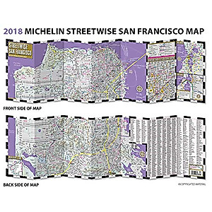 Streetwise San Francisco Map - Laminated City Center Street Map of San Francisco, California (Michelin Streetwise Maps)