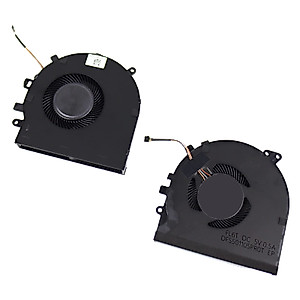 S-Union New CPU+GPU Cooling Fan Replacement for Razer Blade 15 RZ09-0270 RZ09-02705E75 RZ09-02705E76 RZ09-0300 RZ09-03009E97 RZ09-0328 RZ09-03287E72 Series Game Laptop (with Thermal Paste and Spatula)