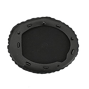 Earpadz Replacement for Sony XM4 Noise Cancelling Headphones Ear Pad, Black, Platinum Series, Leather