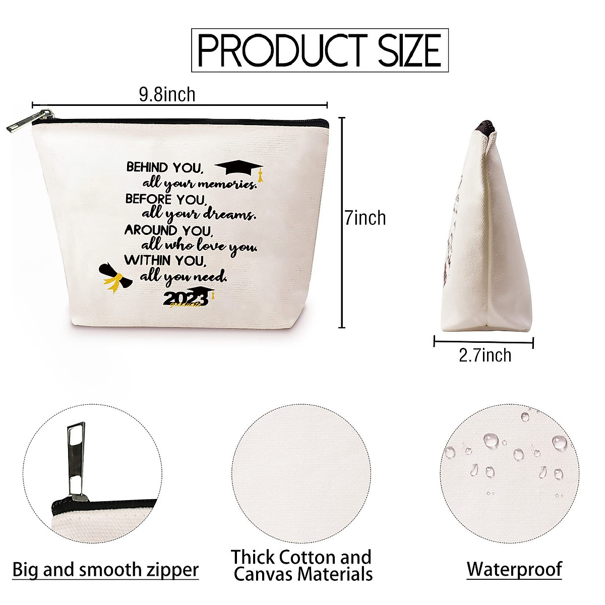 Grad Gifts for Her 2023 Personalized College Graduate Gifts for Women, Meaningful Gits for Graduate Basket Ideas