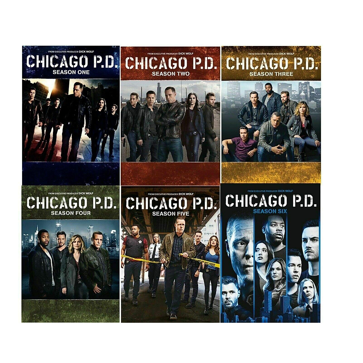 Chicago P.D. The Complete Series Season 1- 6 DVD